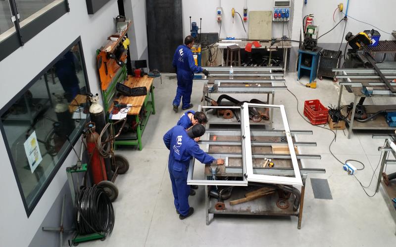 Oferta formativa. Curso CARPINTERO METÁLICO DE ALUMINIO Y PVC
